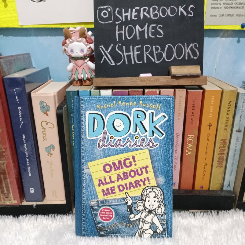 Jual [PRELOVED ENG HC] OMG! All About Me Diary! (Dork Diaries) - Rachel ...