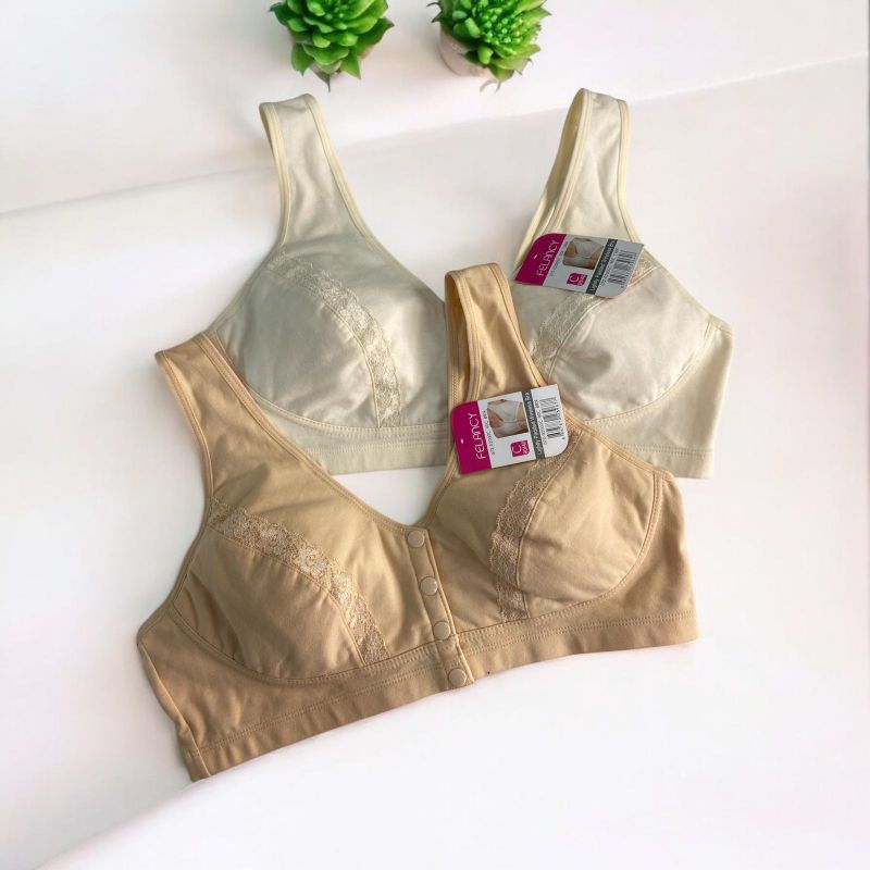 Jual FELANCY-bh bra kancing depan tanpa kawat-02002 | Shopee Indonesia