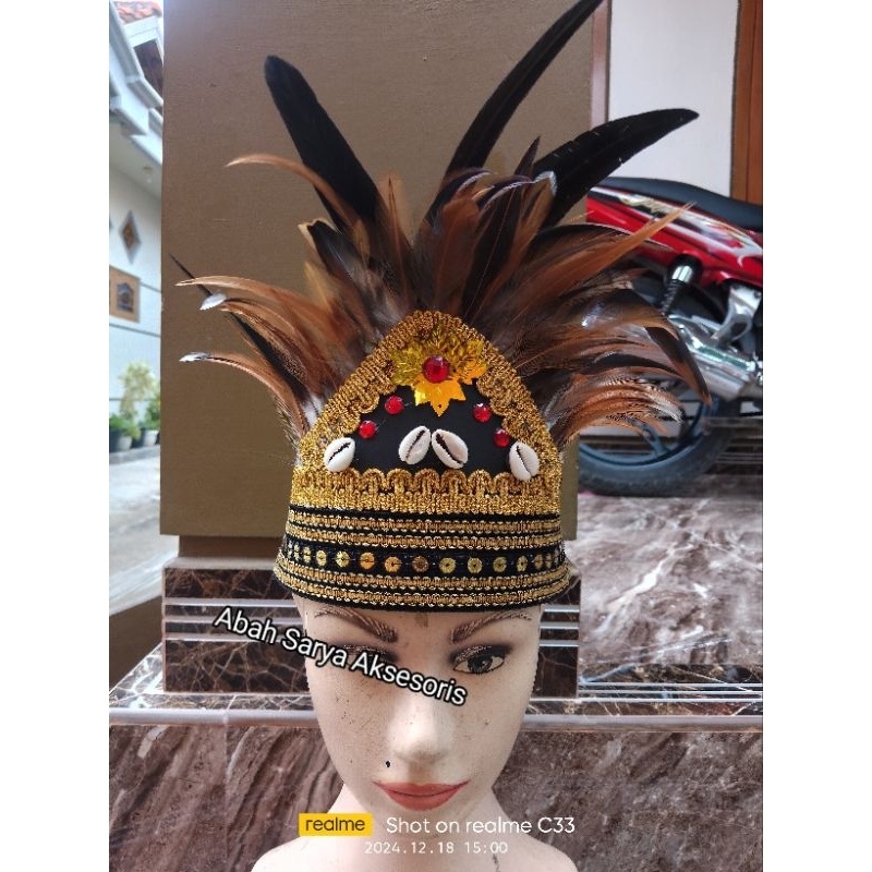 Jual mahkota adat Dayak dan adat Papua cocok untuk semua Acara | Shopee ...