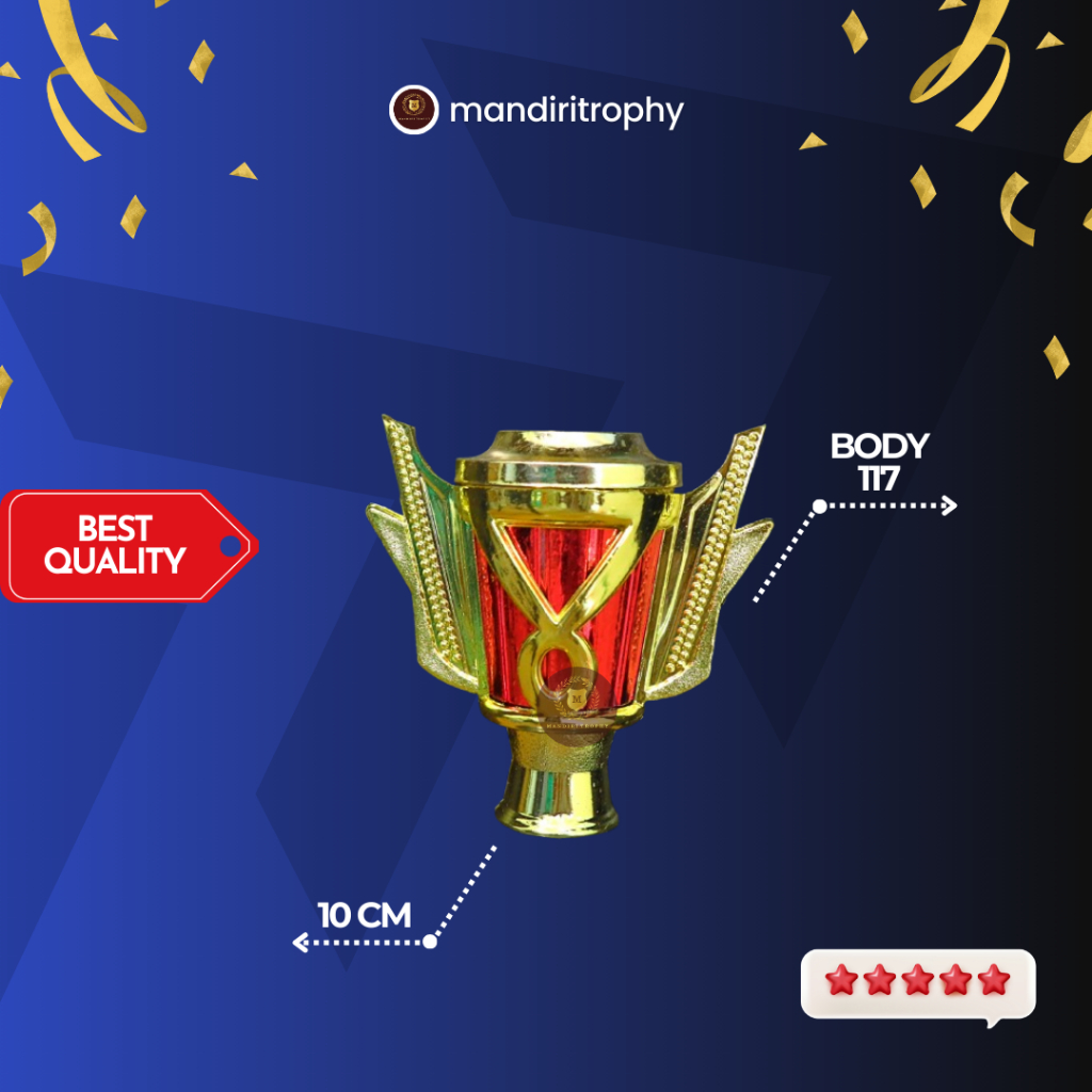 Jual TROPHY / BODY PIALA TERMURAH 117 CL ( GOLD IMPORT ) | Shopee Indonesia