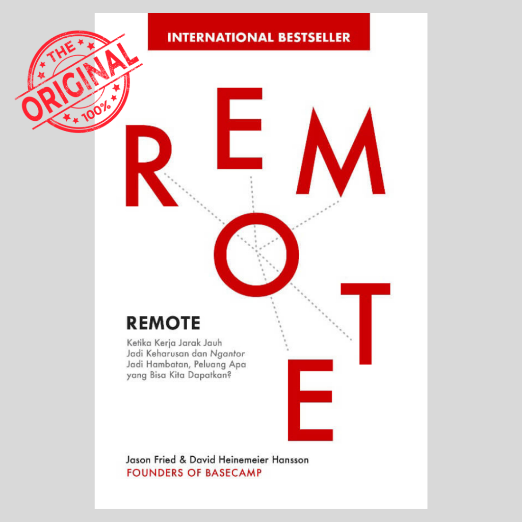 Jual Buku Remote - David Heinemeier Hansson, Jason Fried | Shopee Indonesia