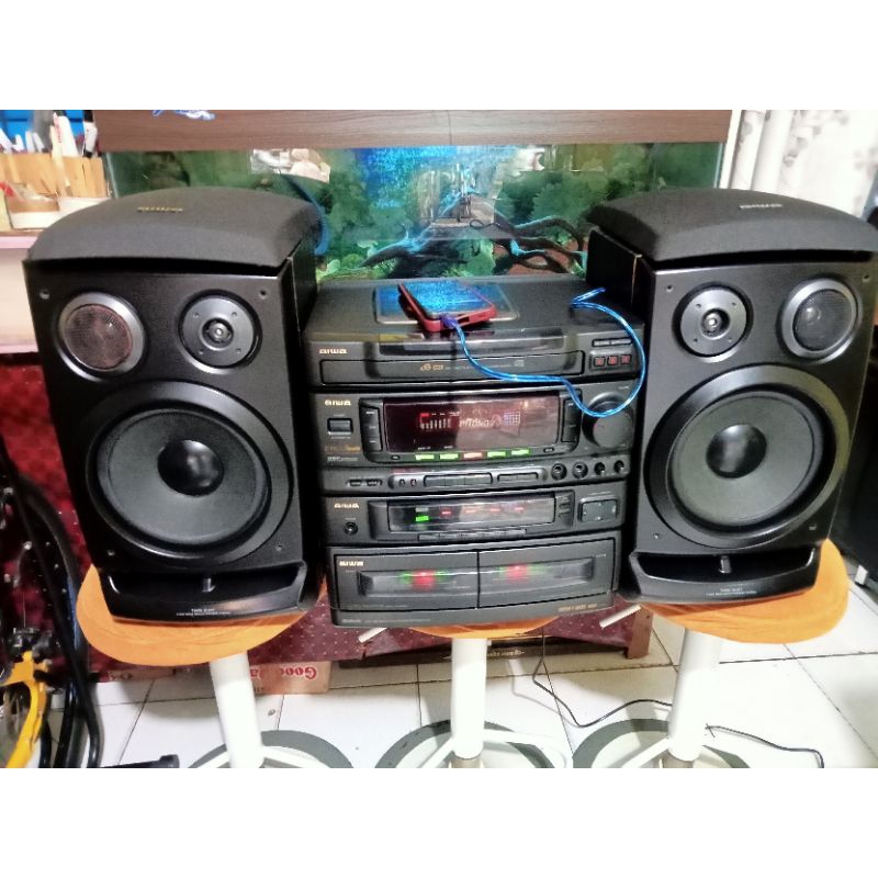 Jual HIFI compo BIG AIWA Z1900 remot gak ada | Shopee Indonesia