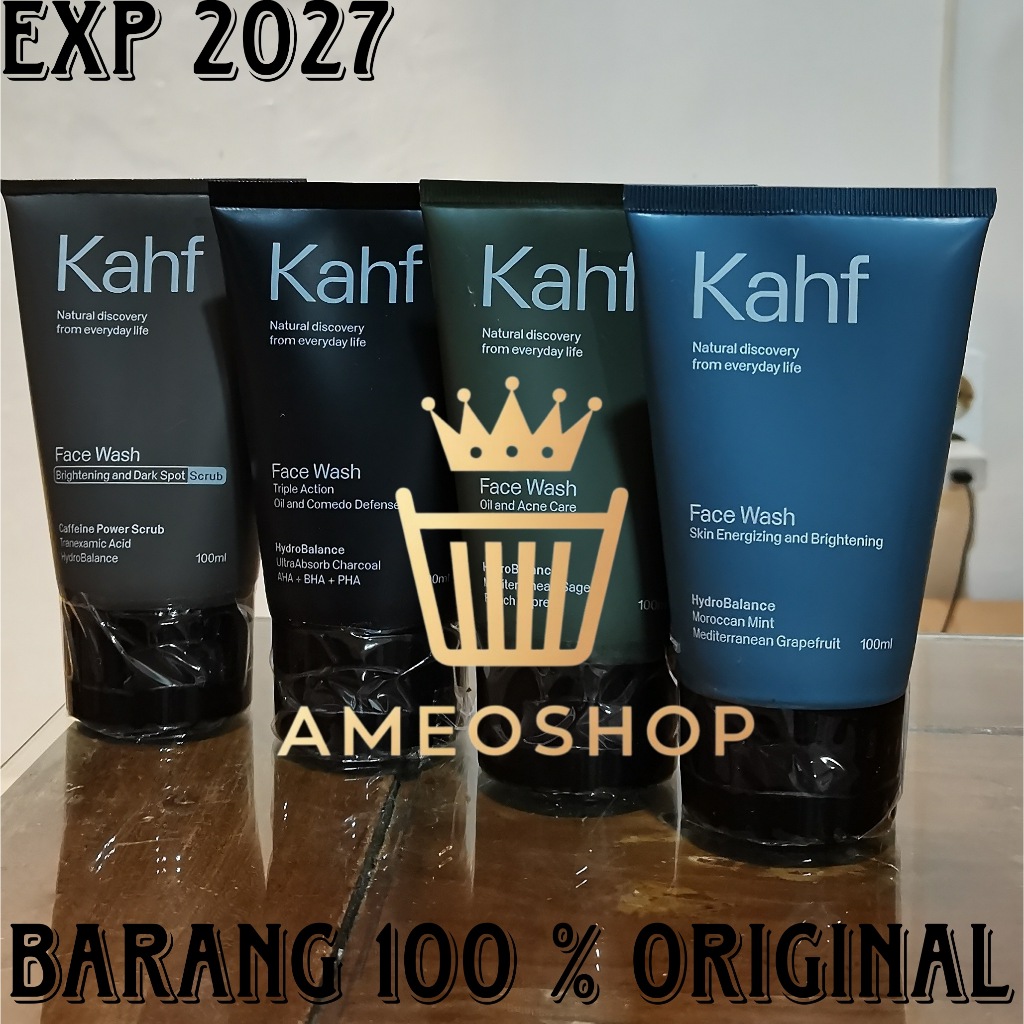 Jual KAHF Face Wash 100 ml Original | Shopee Indonesia