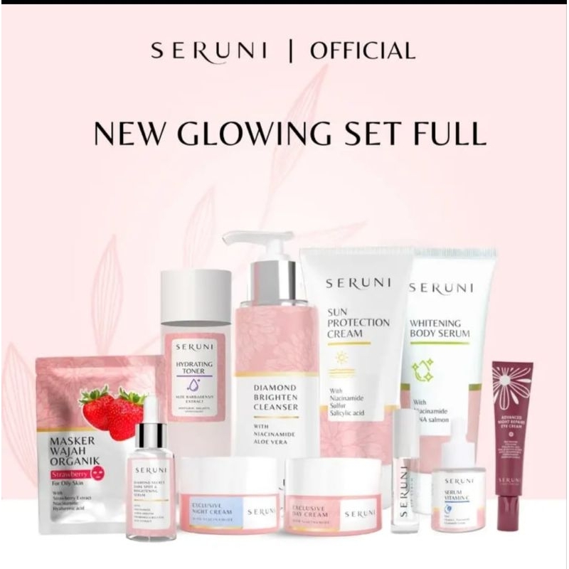 Jual SERUNI SKINCARE PAKET PERFECT GLOWING SET/SERUNI SKINCARE PAKET ...