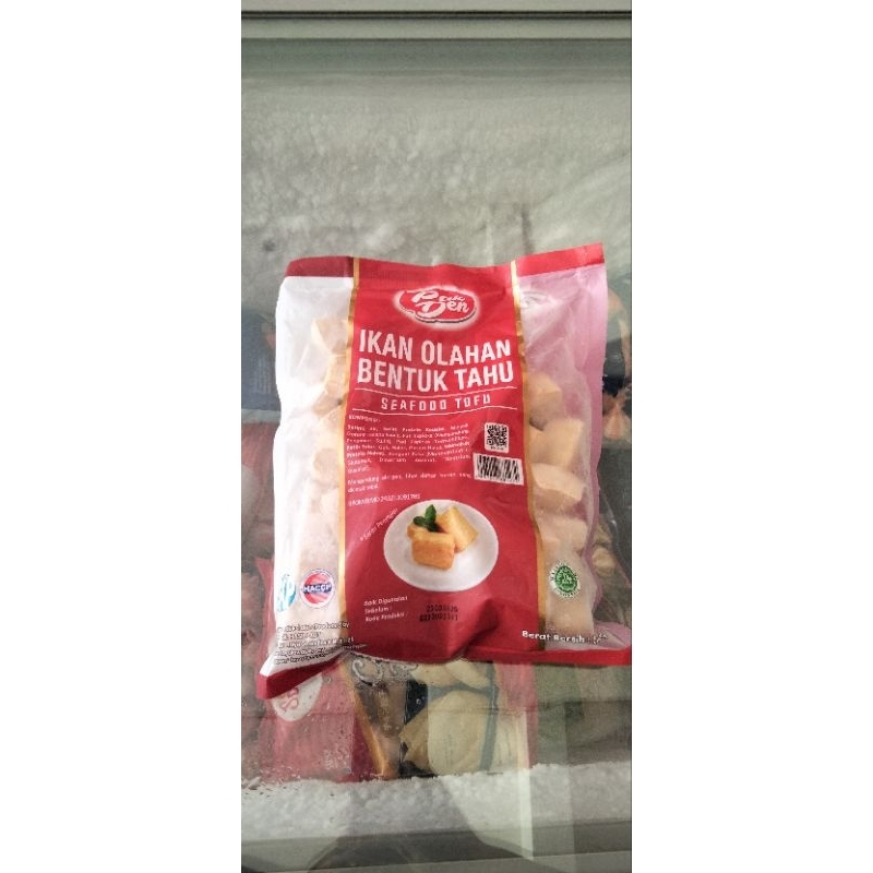Jual Olahan makanan beku ikan bentuk tahu PAK DEN tofu 500gr | Shopee ...
