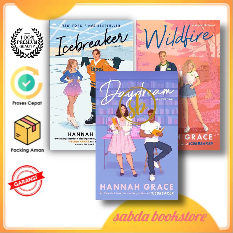 Jual A Maple Hills Novel: Icebreaker, Wildfire, and Daydream by Hannah Grace (English) | Shopee ...