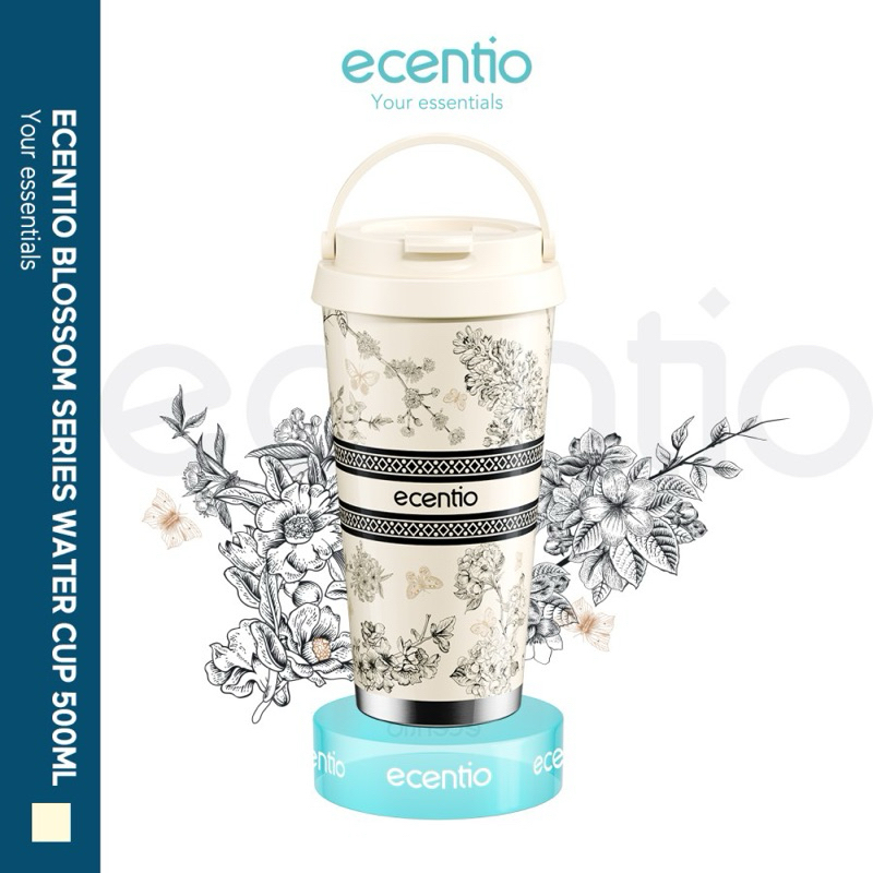 Jual ECENTIO Tumbler Botol Minum Stainless 304 -500 ML | Shopee Indonesia