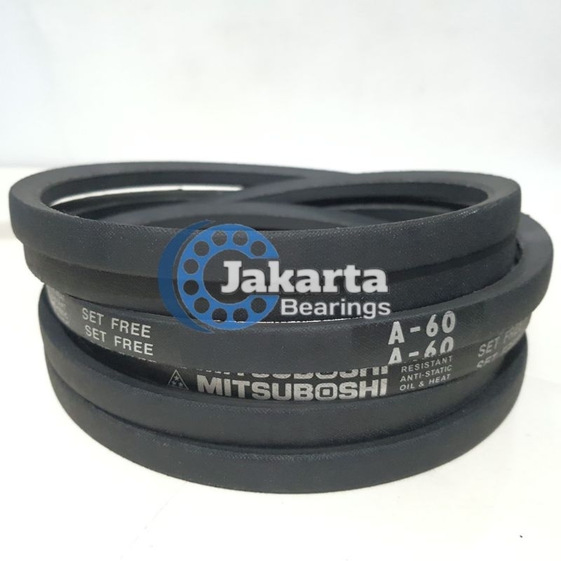 Jual Tali Kipas Ban A60 MITSUBOSHI VanBelt FanBelt Van Fan V Belt A 60 | Shopee Indonesia
