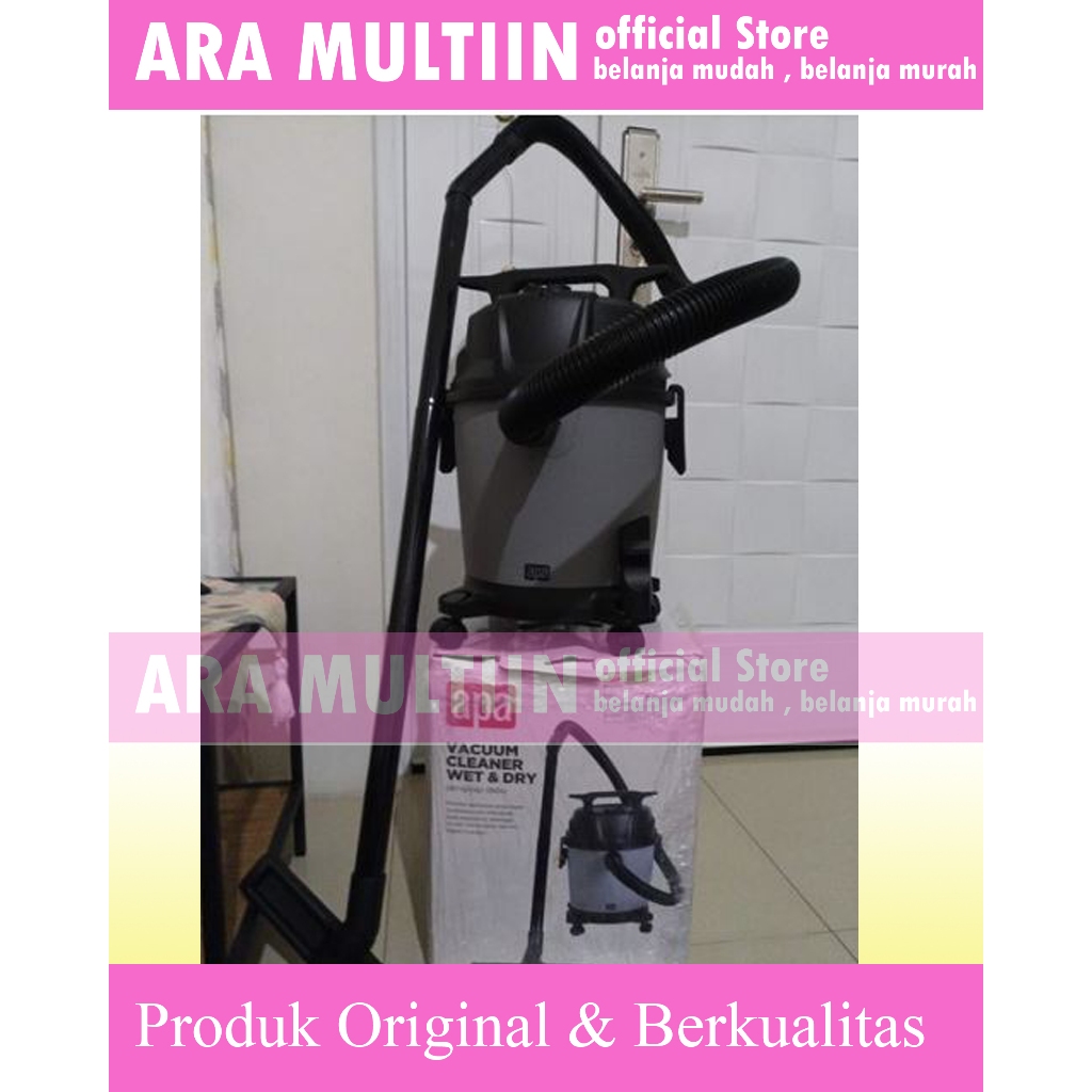 Jual APA vacuum cleaner wet & dry/penghisap debu basah dan kering 10L ...