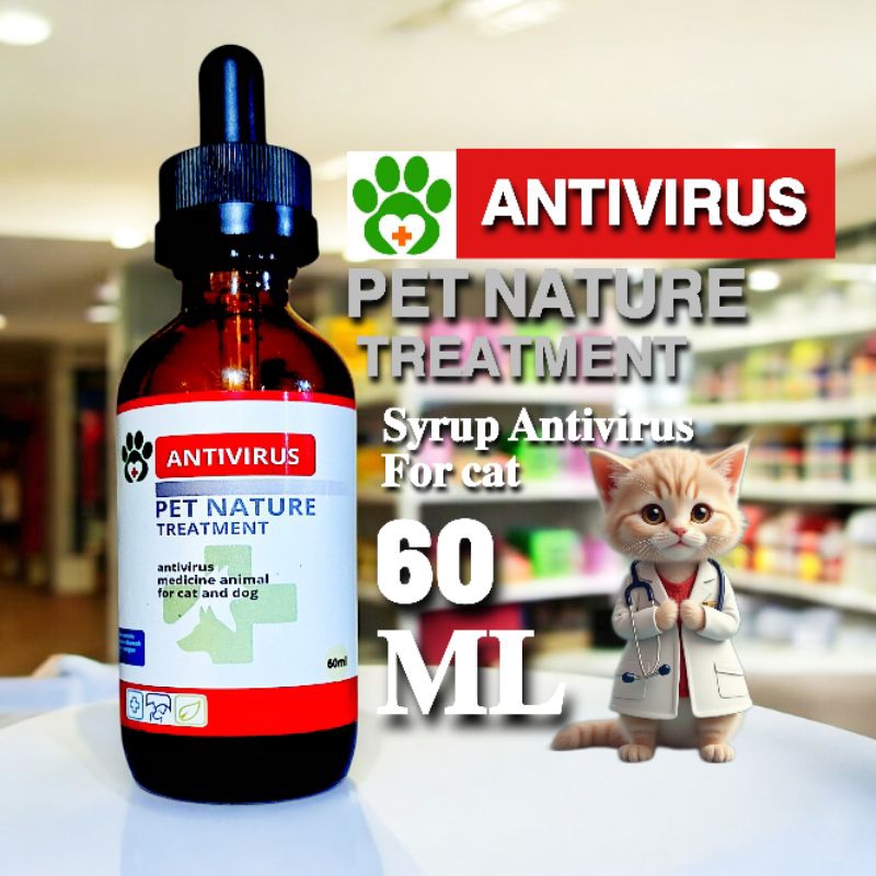 Jual Obat virus calici kucing 60ml obat antivirus kucing calici ...