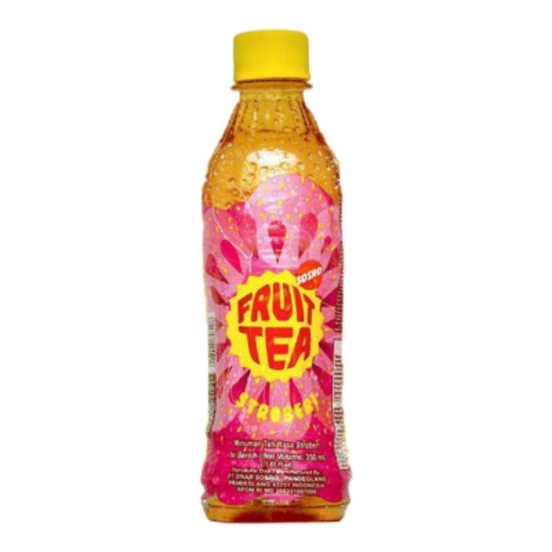 Jual Fruit Tea Minuman Teh Stroberi Botol 350 ml | Shopee Indonesia