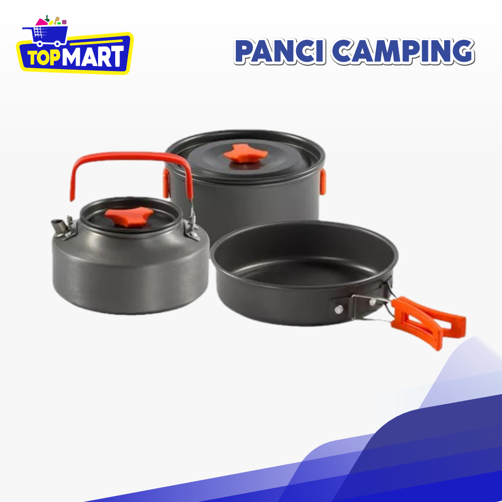 Jual TOPMART - Alat Masak Camping Cooking Set Camping Q2 - Panci ...