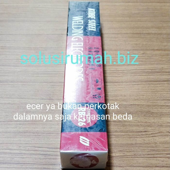 Jual REPACK KAWAT LAS 2MM RB26 2 MM 100G ECER ELECTRODE KOBE WELDING RB-26 RB 26 KOBE STEEL ...