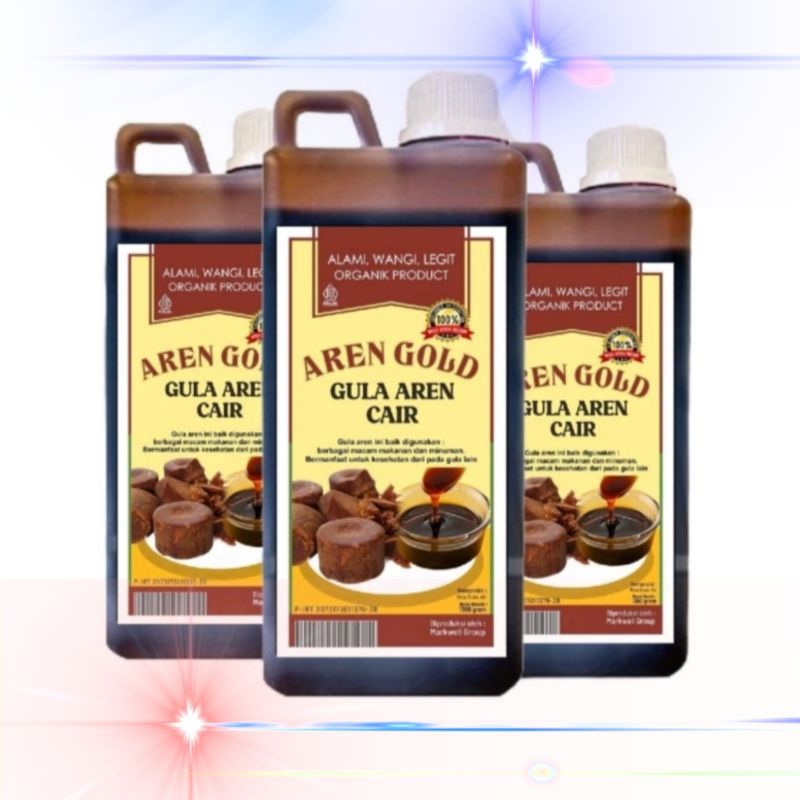 Jual gula aren cair AREN GOLD 1L | Shopee Indonesia