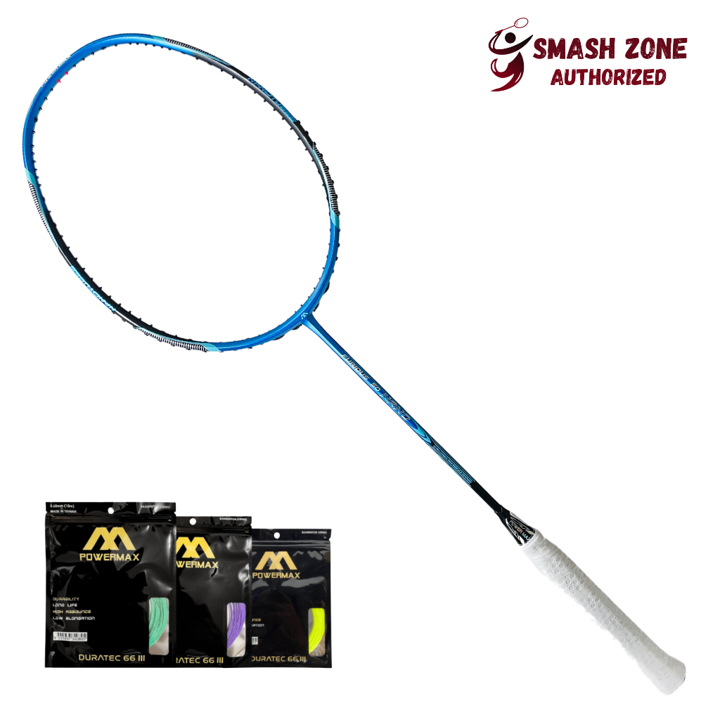 Jual Raket Badminton POWER MAX Furious 50 Original 4U 35 Lbs Frame ...