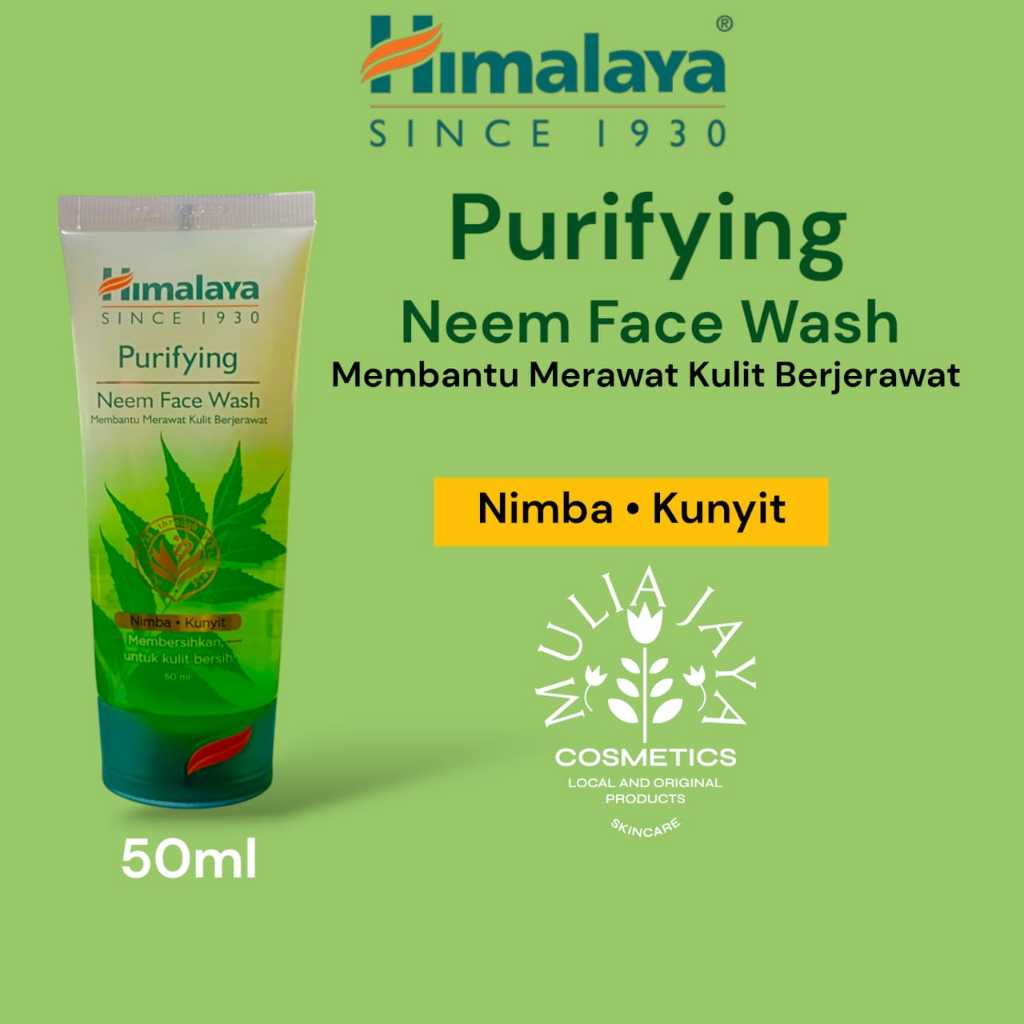 Jual HIMALAYA PURIFYING NEEM FACE WASH NIMBA KUNYIT 50 ml - SABUN CUCI ...
