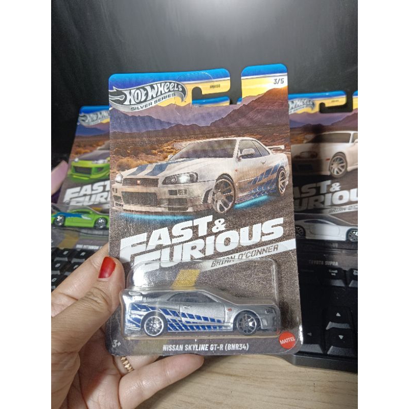 Jual HOTWHEELS FF FAST FURIOUS NISSAN SKYLINE R34 TERBARU BRYAN BRIAN ...