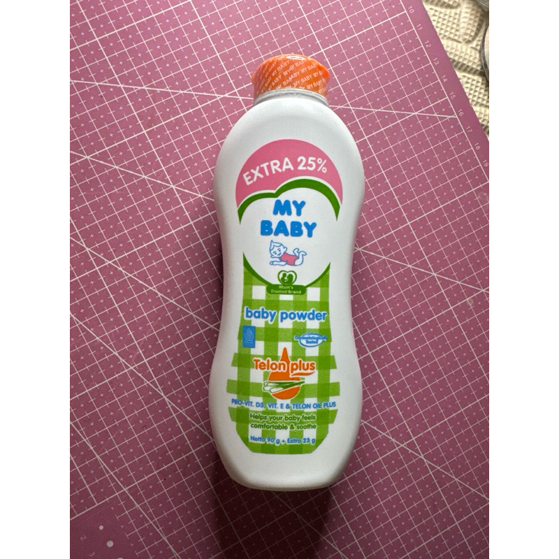 Jual my baby - baby powder telon plus 90g + extra 23g | Shopee Indonesia