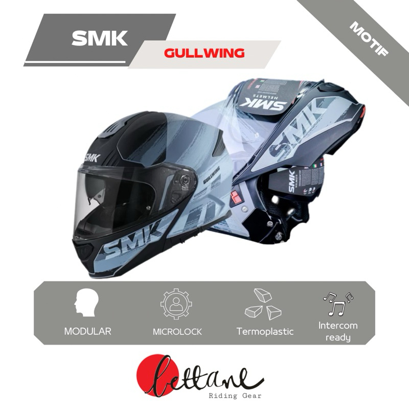 Jual HELM SMK GULLWING TOURLEADER MODULAR HELMET | Shopee Indonesia