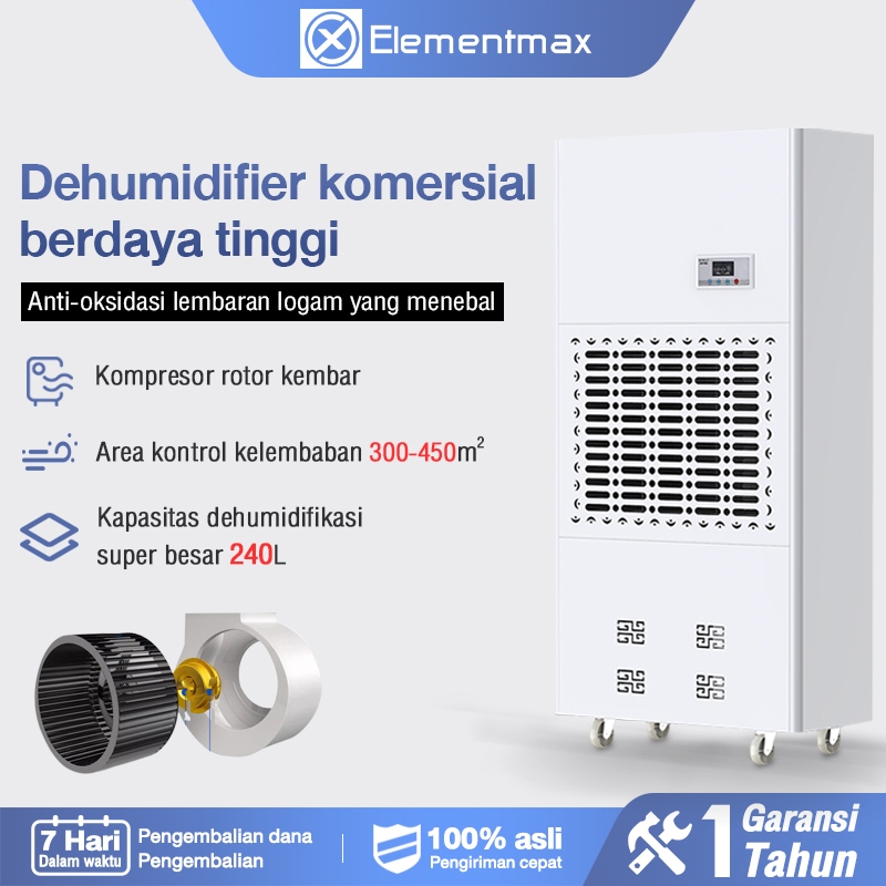 Jual Elementmax Dehumidifier Industri Daya Tinggi Dehumidifier Ruang ...