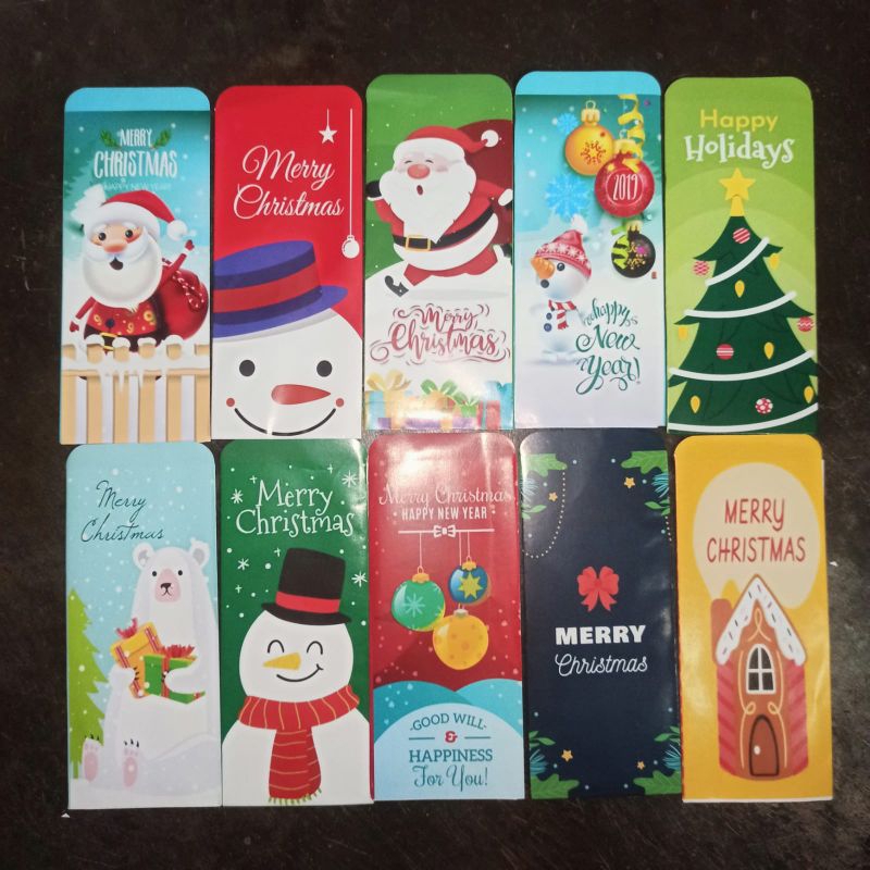Jual Amplop Natal/Amplop Christmas Ukuran Jumbo Isi 10 pcs | Shopee ...