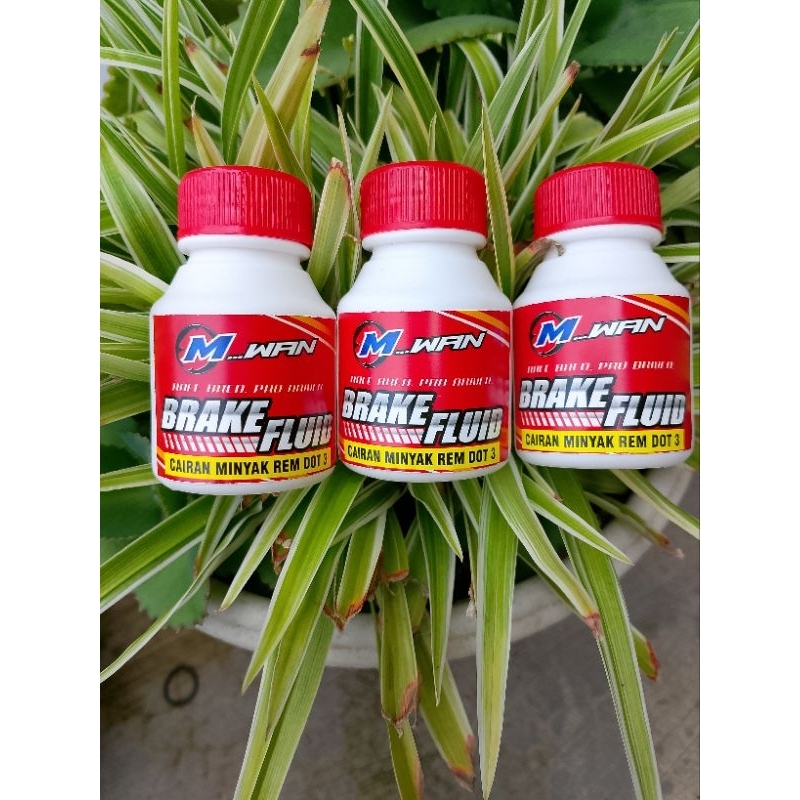 Jual minyak rem M...wan 50 mili dot 3 isi warna merah ( 1 dus isi 24 ...