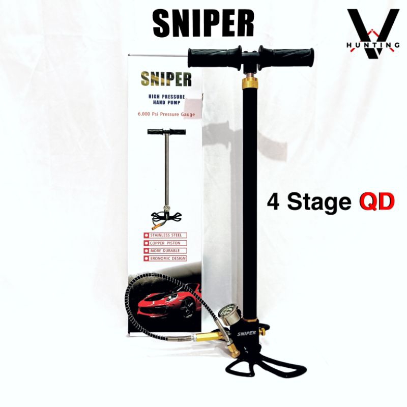 Jual POMPA PCP 4 STAGE SNIPER 6000PSI, POMPA PCP MERK SNIPER 6000PSI ...