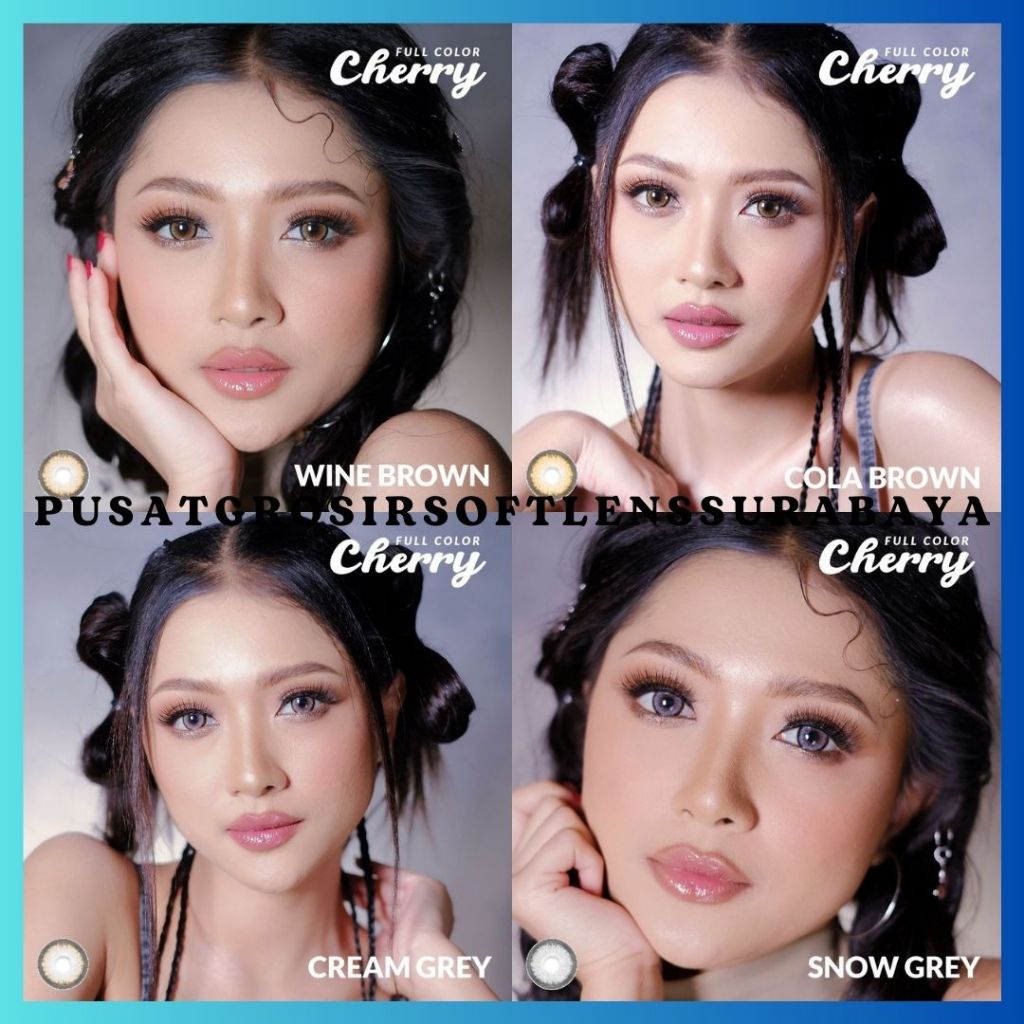 Jual SOFTLENS CHERRY 14,5 MM NORMAL GROSIR ///// SOFLEN / SOPLEN ...