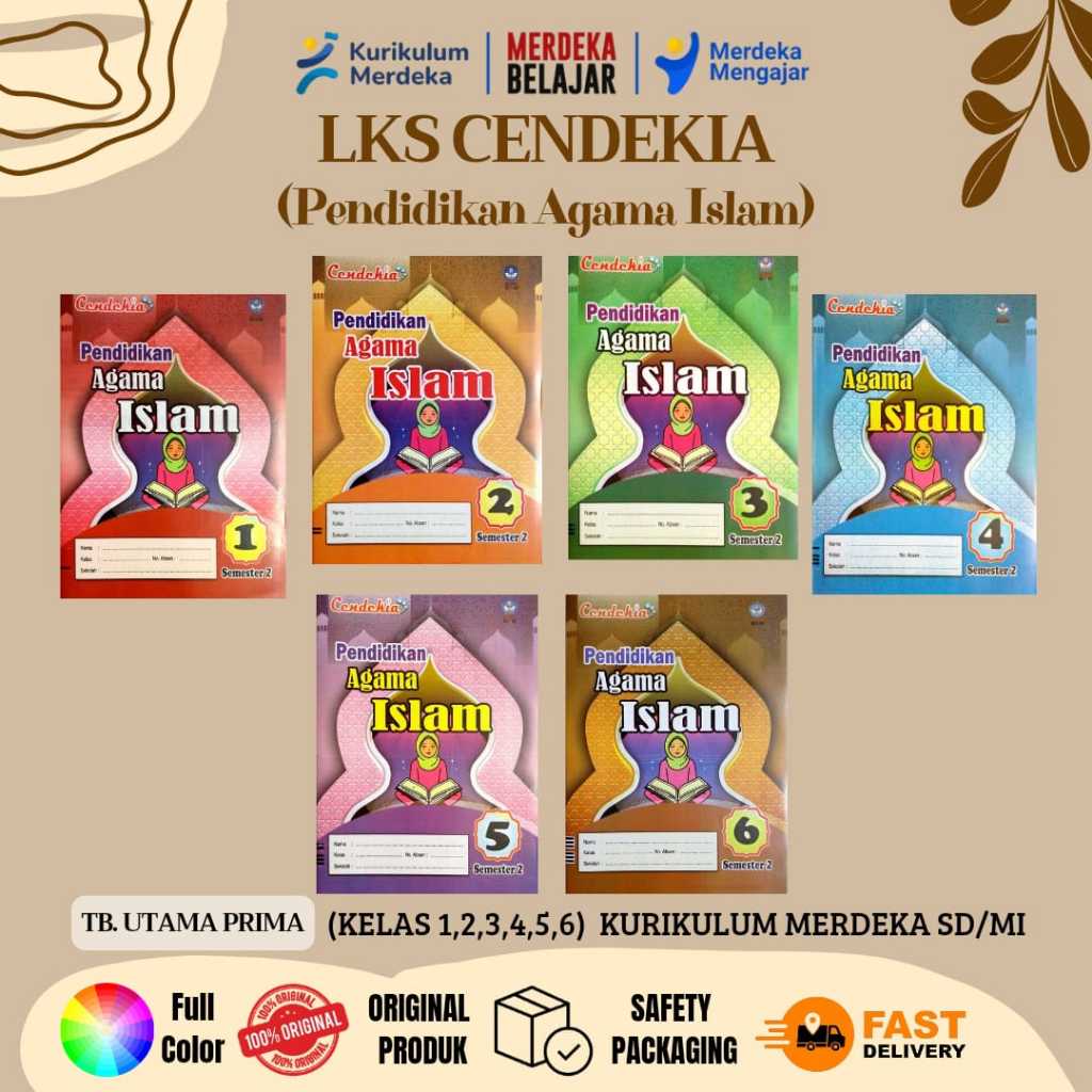 Jual LKS PAI KELAS 1,2,3,4,5,6 CENDEKIA SEMESTER 2 EDISI REVISI | Shopee Indonesia