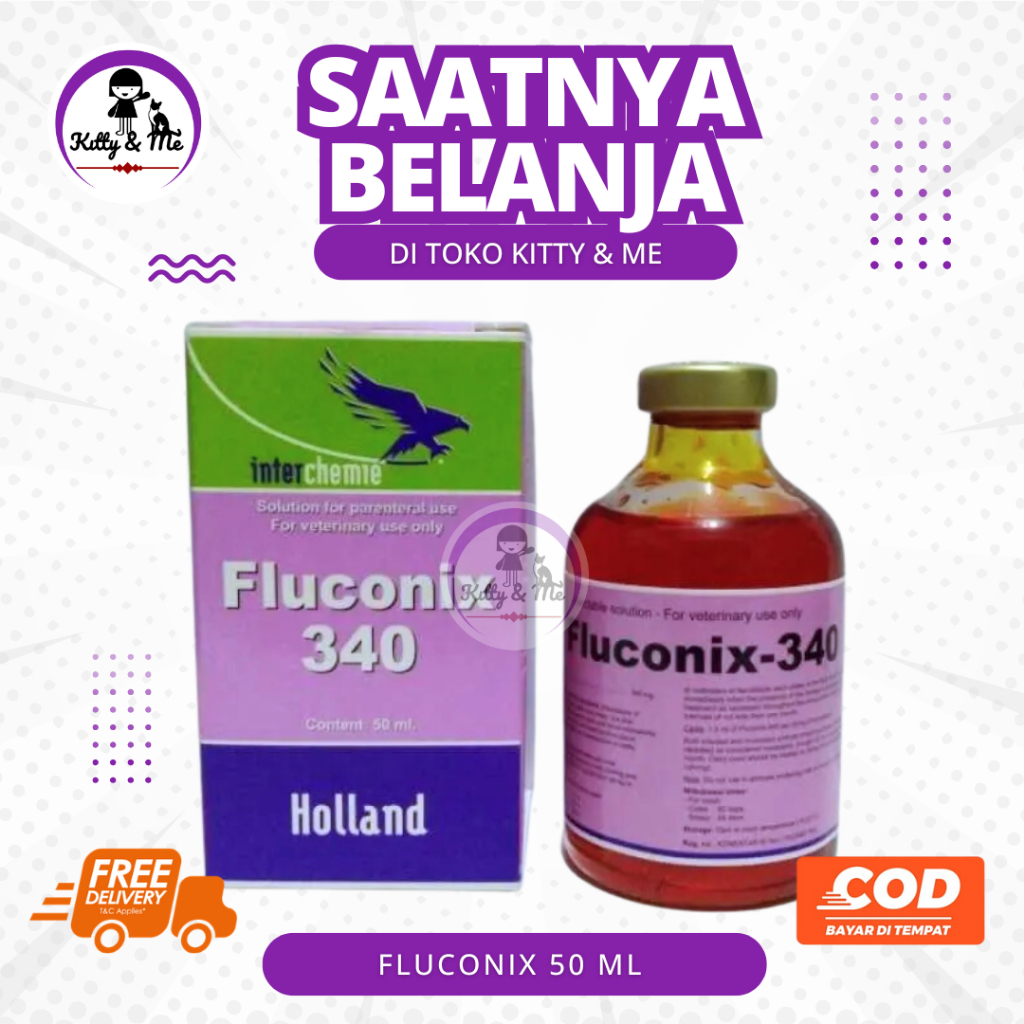 Jual FLUCONIX 340 50 ML - Obat Cacing Hati untuk Sapi, Kambing, Domba ...