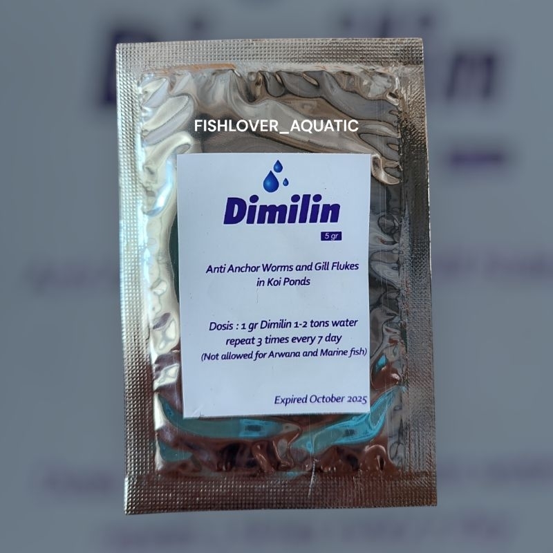 Jual Dimilin 5g Original Obat kutu ikan/kutu jangkar/kutu jarum/kutu ...