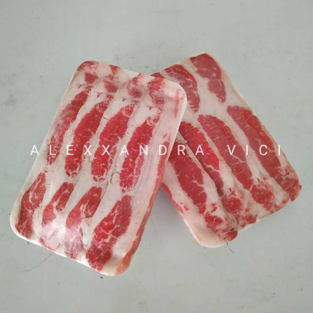 Jual Beef Slice / Daging Slice Fat yakiniku 500gr | Shopee Indonesia