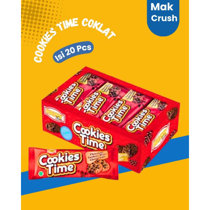 Jual Happy Time Cookies Cemilan Snack Murah 1 Pack Isi 20 pcs x 6 gr ...