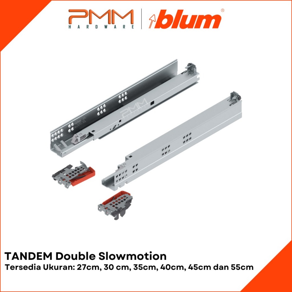 Jual rel tandem blum double extention slowmotion | rel laci blum ...