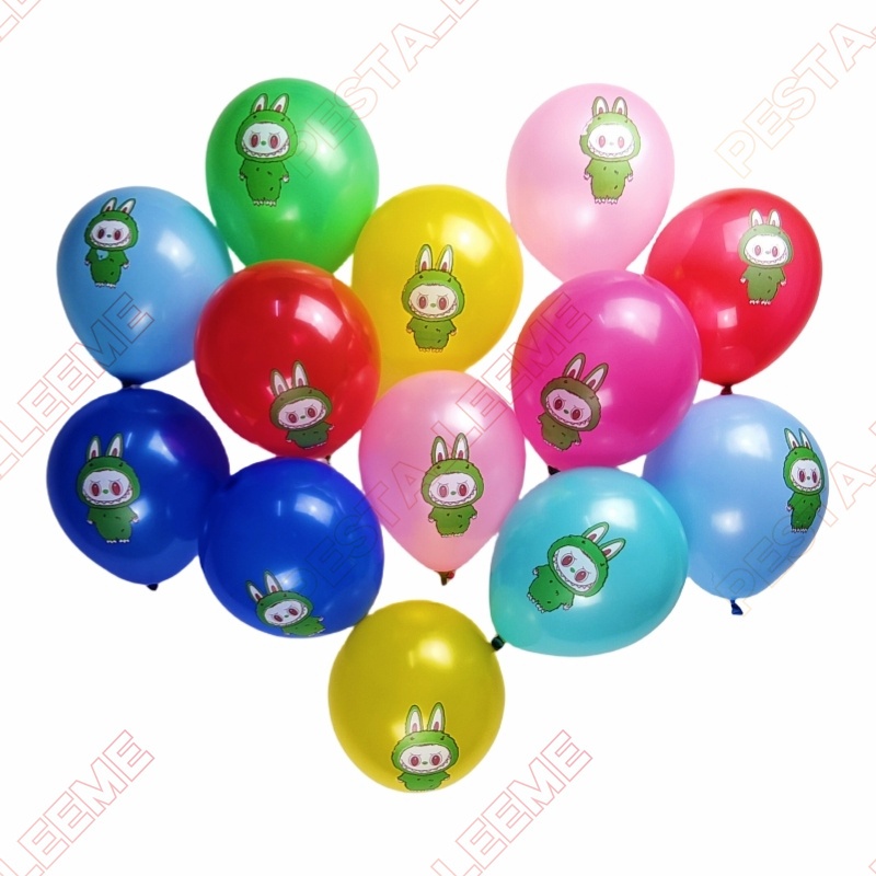 Jual isi 100 Balon Lateks balon labubu 10 inch | Shopee Indonesia