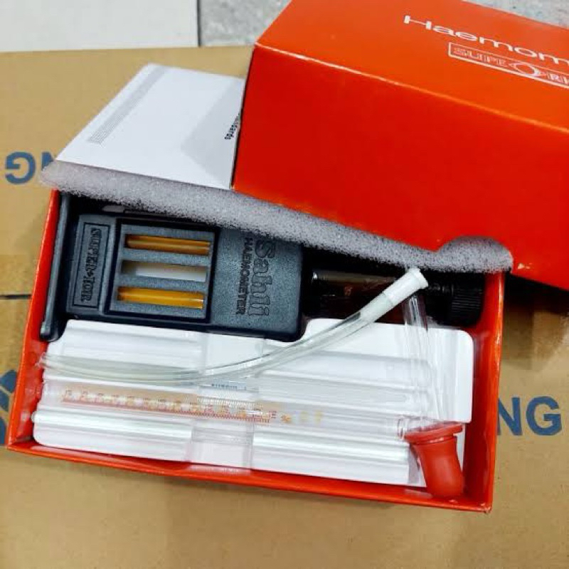 Jual HB SAHLI HAEHOMER ALAT TEST HEMOGLOBIN MANUAL | Shopee Indonesia