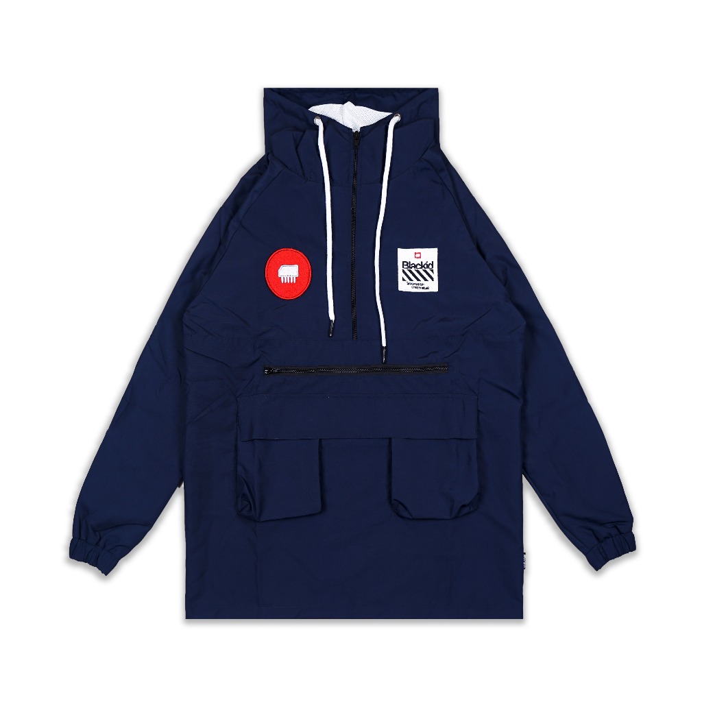 Jual Black ID - Jacket Cagoule Lengan Panjang Pria Navy | JKT CGL Yorru ...