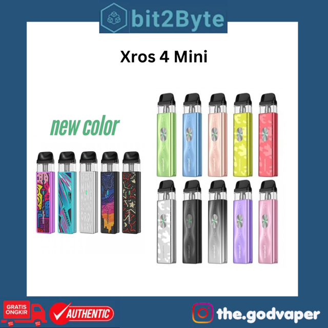 Jual Vaporesso XROS 4 Mini Pod Kit 1000mAh | Shopee Indonesia