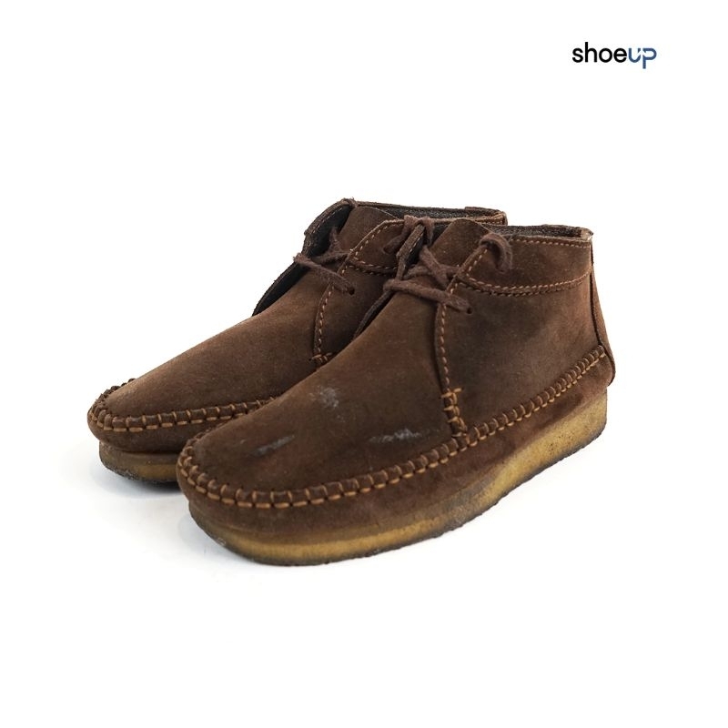Jual Cl*rks Wallabee Weaver Cola | Shopee Indonesia