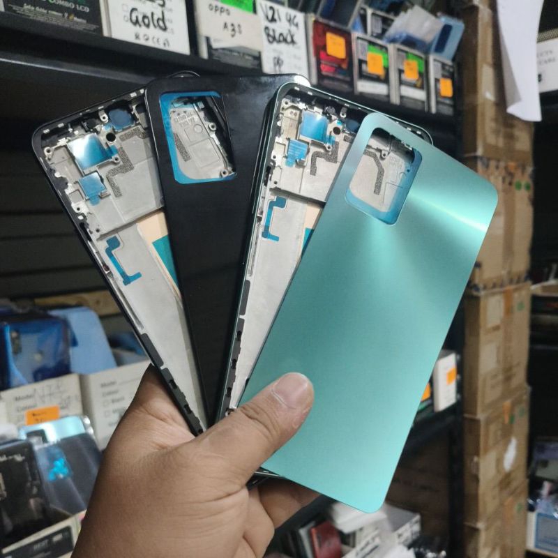 Jual kesing housing casing set Xiaomi Poco f4 5g frame + backdoor ori ...