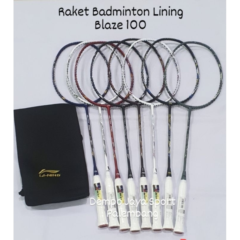 Jual Raket Badminton Lining Blaze 100 / Raket Bulu Tangkis Lining Blaze ...