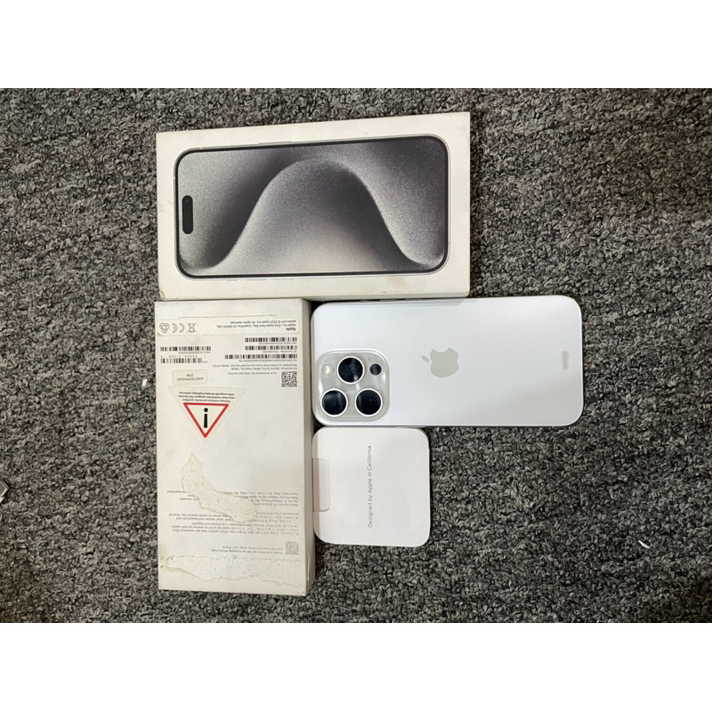 Jual iPhone 15 Pro Silver Titanium BH 97% | Shopee Indonesia