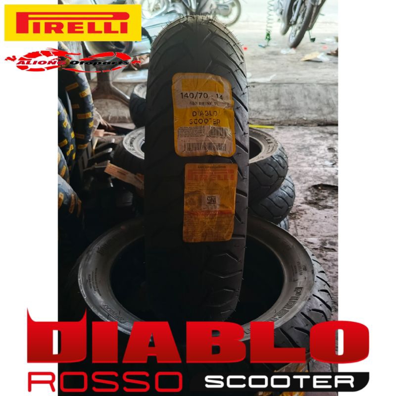 Jual Pirelli Diablo Scooter 140/70 R14 | Shopee Indonesia