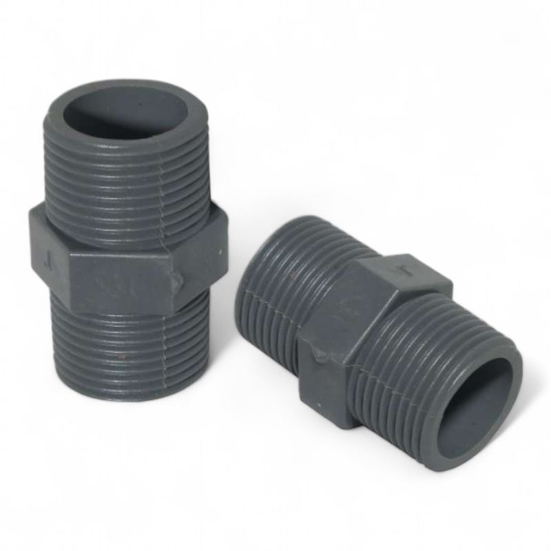 Jual Nevel PVC Double Drat 1/2" Inch | Shopee Indonesia