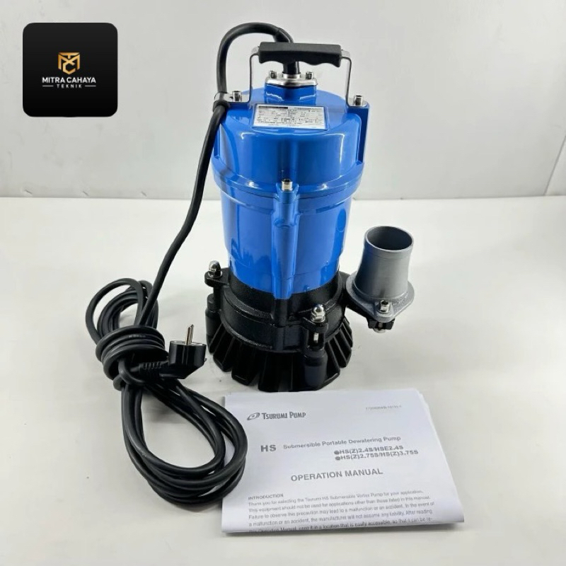 Jual Pompa Tsurumi HS2-4S Pompa Celup Air Kotor Sumbersible Sewage ...