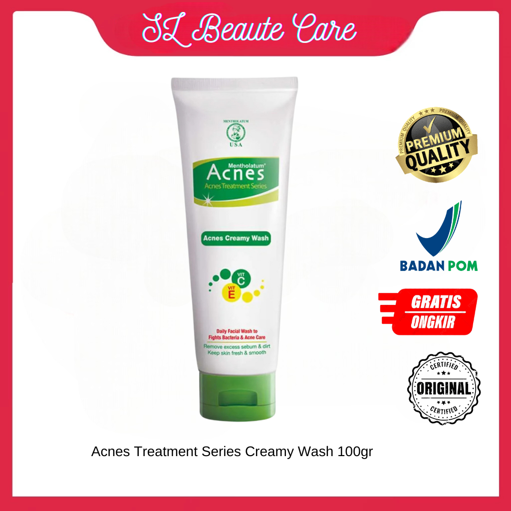 Jual Acnes Treatment Series Creamy Wash | Shopee Indonesia