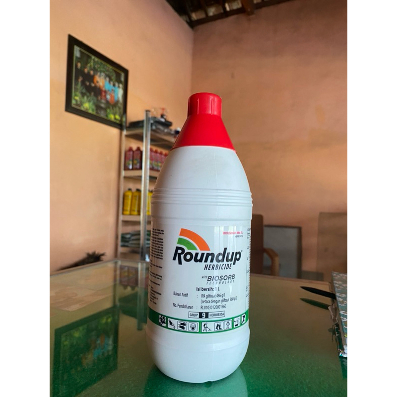 Jual Roundup Biosorb 486 SL 1 Liter / Herbisida roundup 1 L / Roundup 1 ...