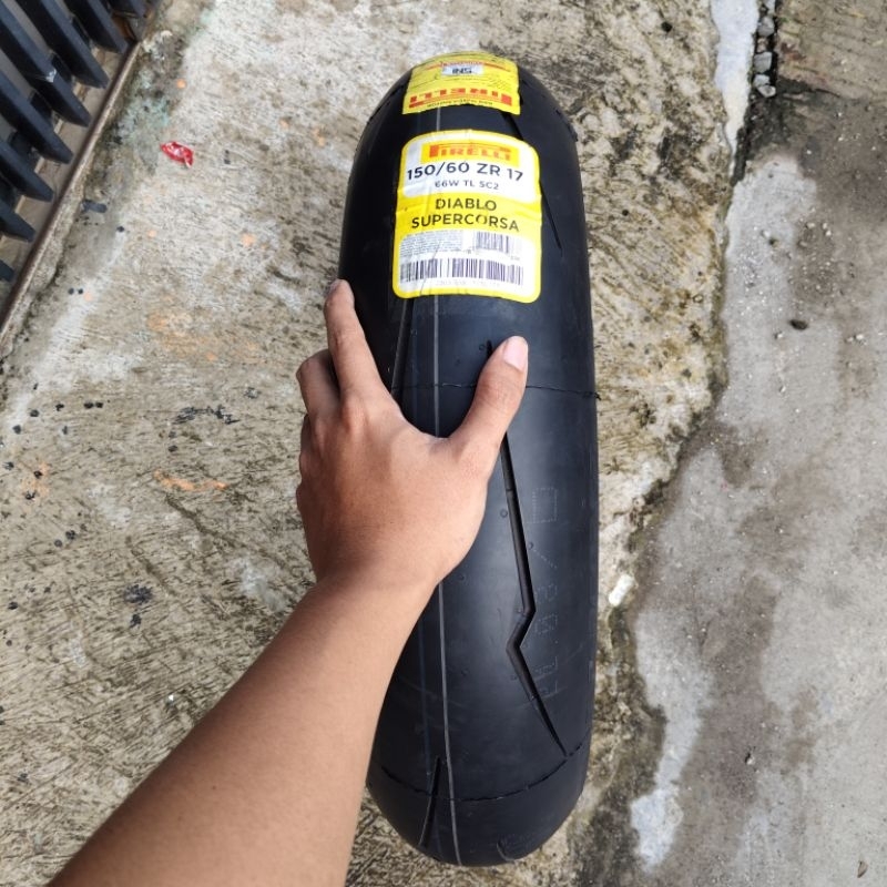 Jual Pirelli Diablo Supercorsa v2 sc2 150/60 (NOS) | Shopee Indonesia