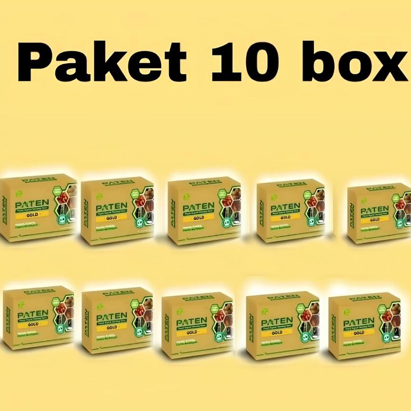 Jual 10 BOX ( 120 SACHET ) - Pupuk Paten Gold / Pupuk Paten Gold ...