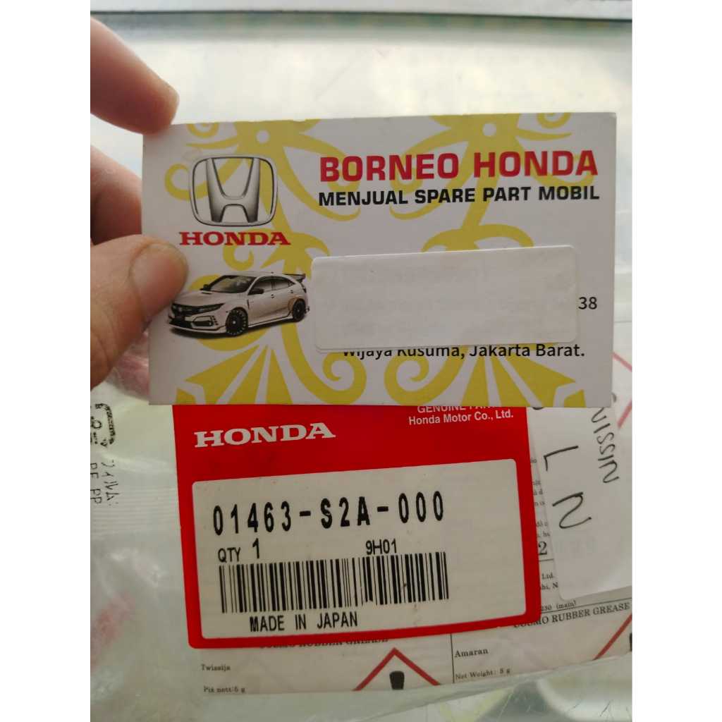 Jual SEAL REPAIR KIT CALIPER PISTON KARET KALIPER REM CRZ MOBILIO 2012 ...